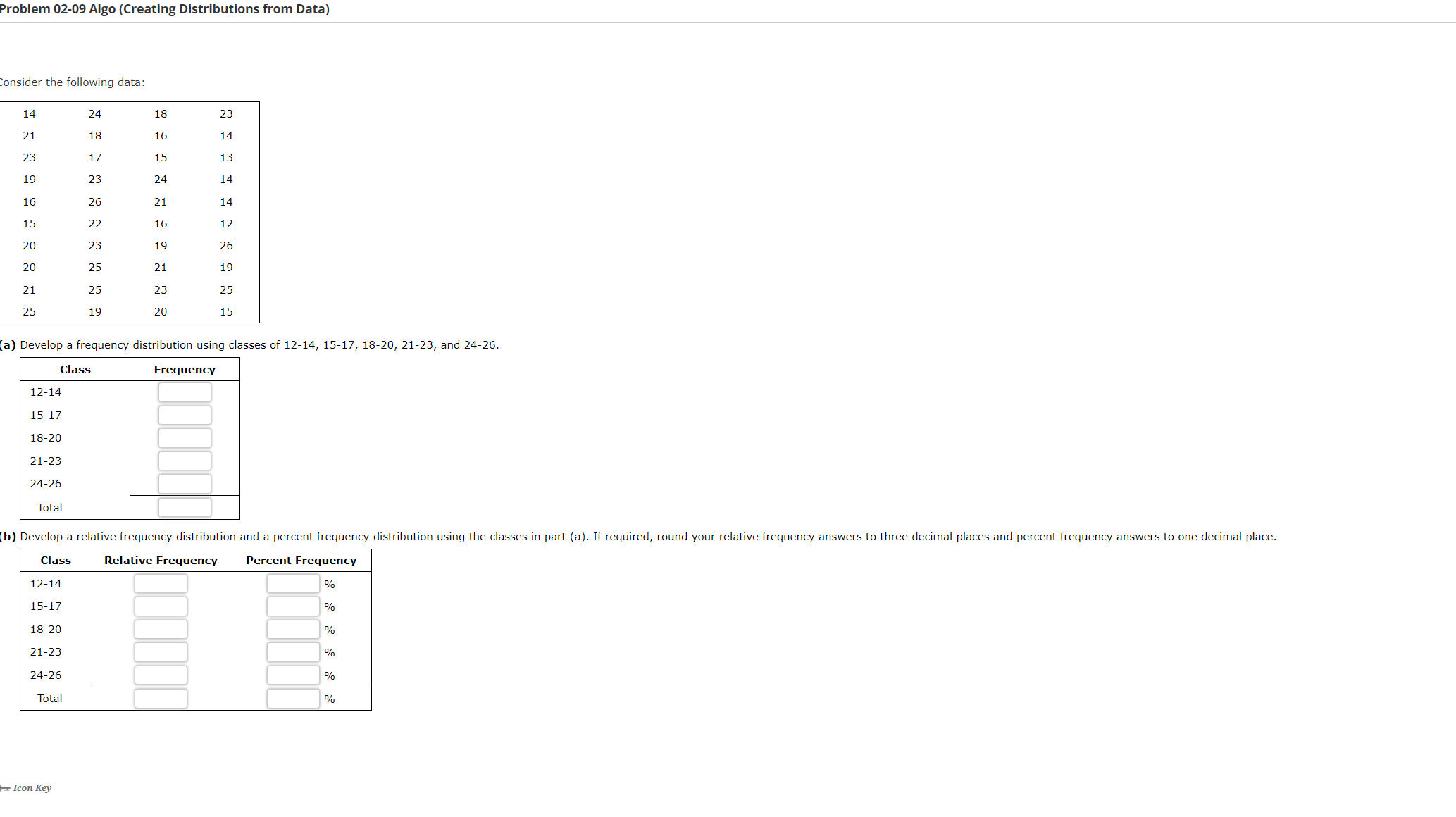 Solved Problem 02 09 algo Creating Distributions From