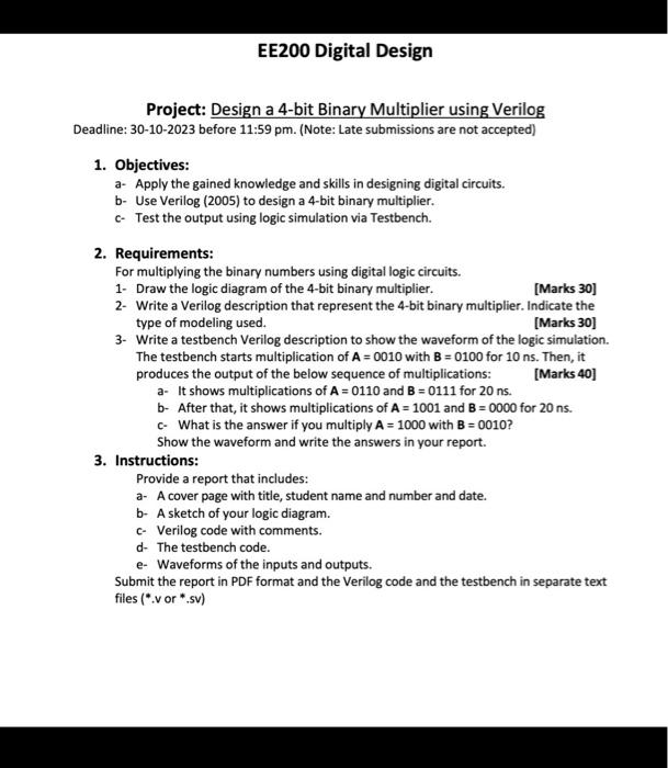 Solved 1. Objectives: a- Apply the gained knowledge and | Chegg.com