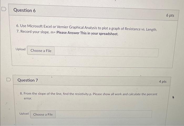 Solved 1. Open the resistance in a wire simulation with the | Chegg.com