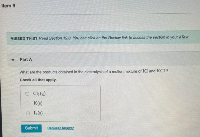 Solved Item 4 4 of 10 A Review Constants ! Periodic Table | Chegg.com