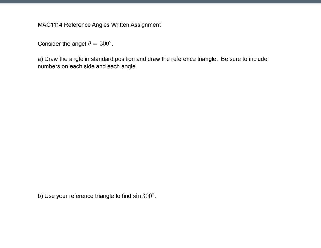 Solved MAC1114 Written Assignment: Formula from a Graph | Chegg.com