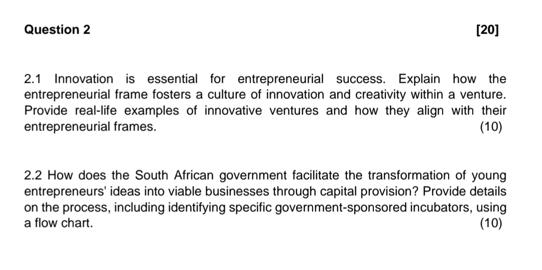 Solved Question 22.1 ﻿Innovation is essential for | Chegg.com