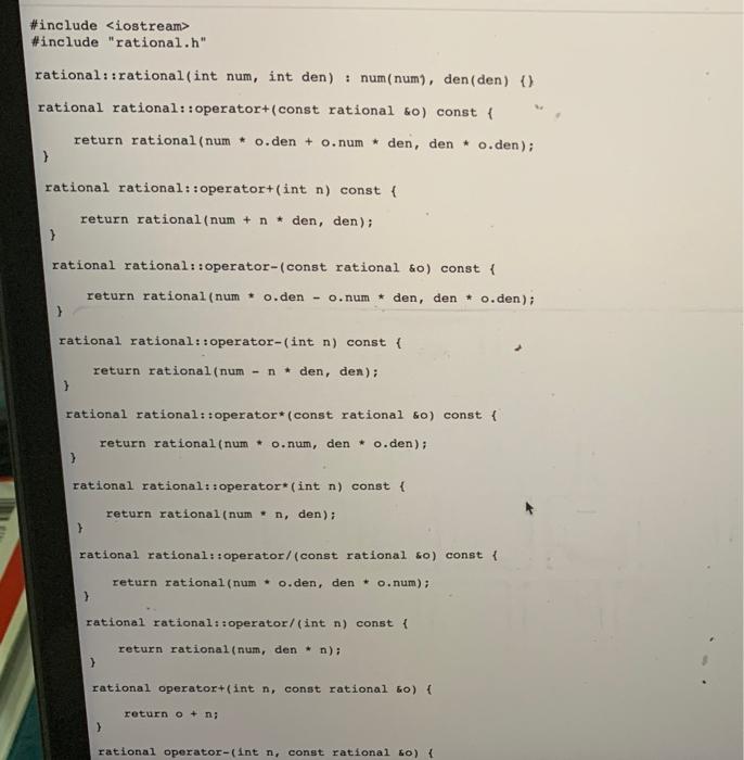 Solved . Complex number class Design a class in C++, Java, | Chegg.com