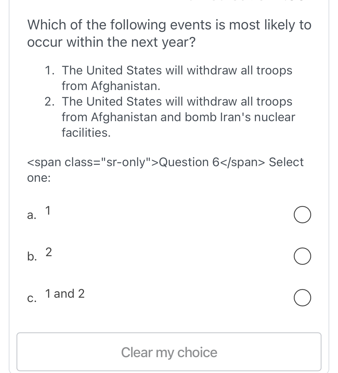 Solved Which of the following events is most likely to occur | Chegg.com