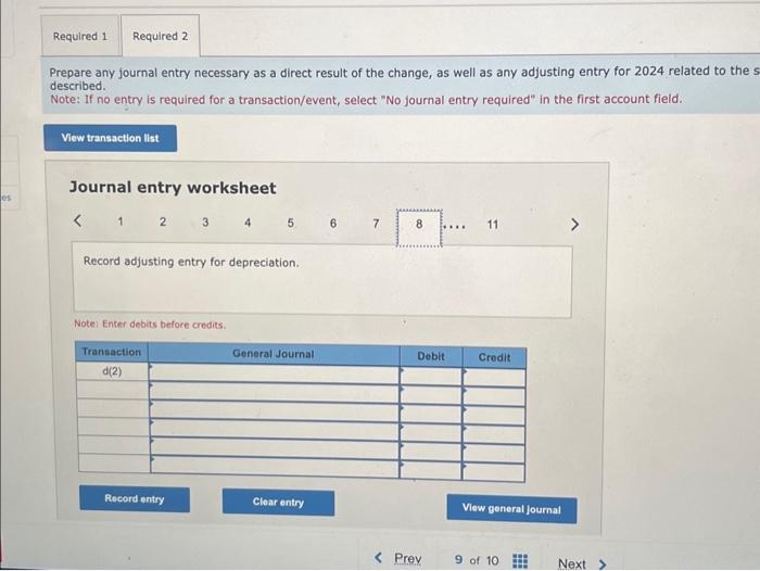 Solved Prepare any journal entry necessary as a | Chegg.com