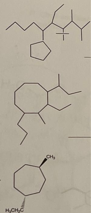 identify the three alkenes there isnt a reaction to | Chegg.com