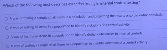 Solved Documentation of an Audit Data Analytic (ADA), should | Chegg.com