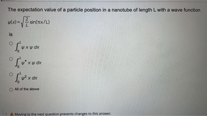 Solved The expectation value of a particle position in a | Chegg.com