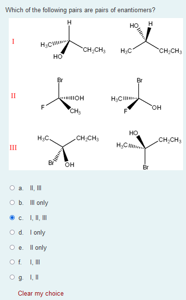 Which of the following pairs are pairs of | Chegg.com