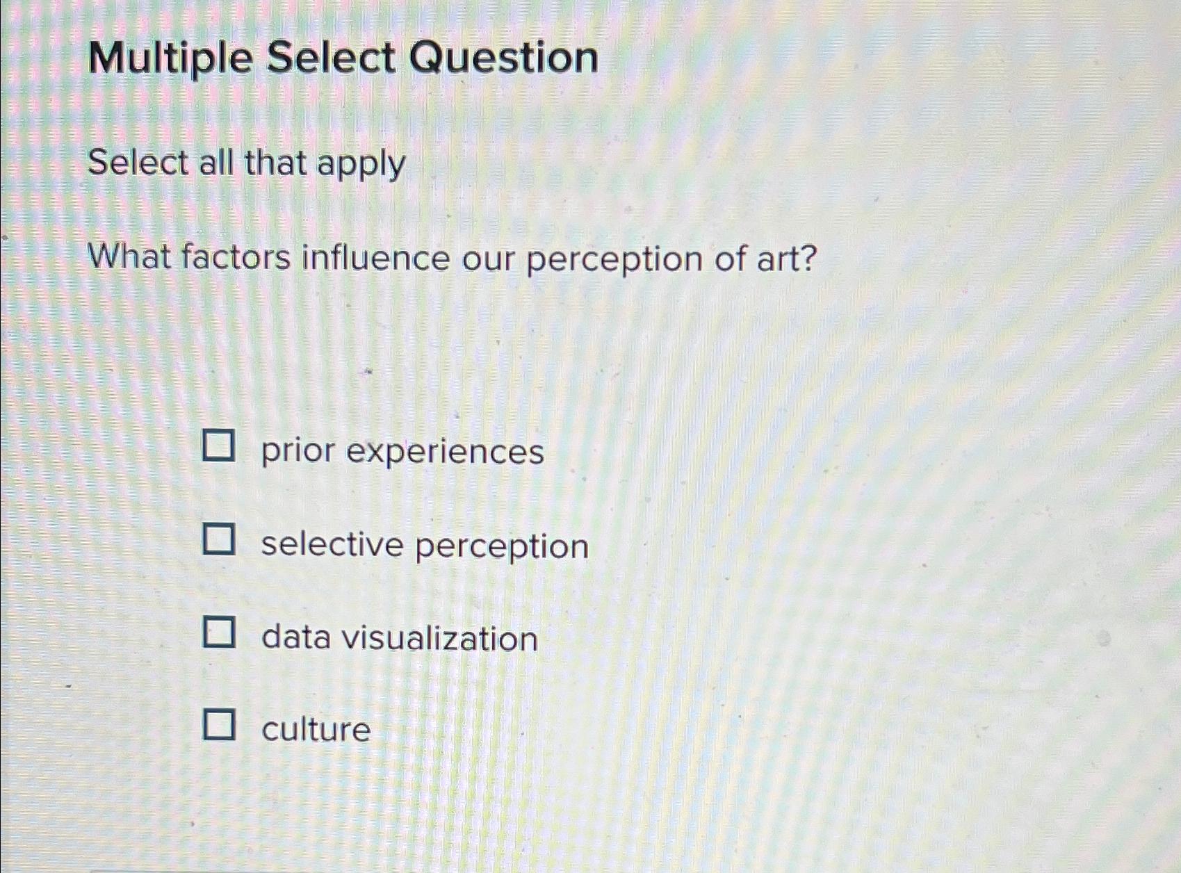 Solved Multiple Select Questionselect All That Applywhat 3075