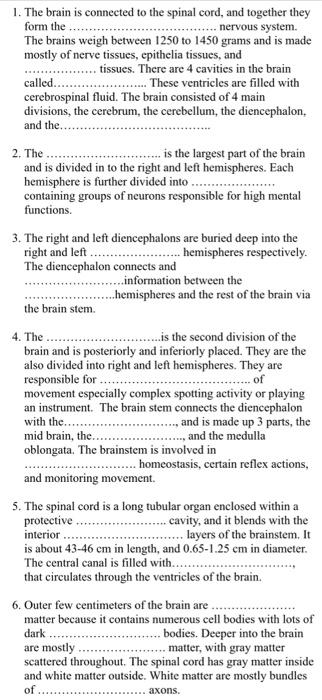 Solved fill in the blanks with the words from the word box. | Chegg.com