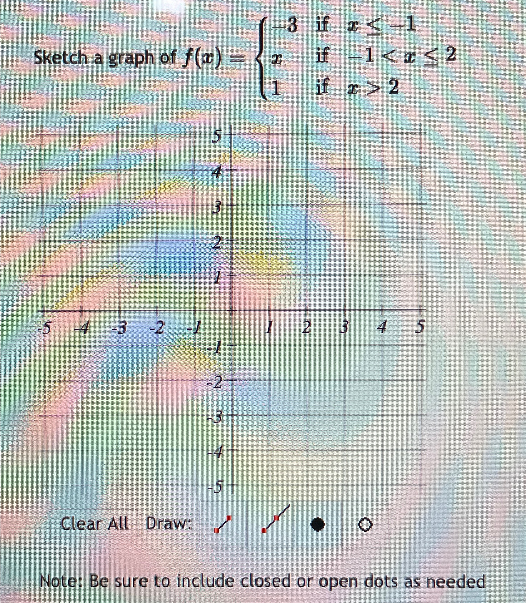 Solved Sketch a graph of | Chegg.com