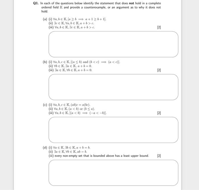 Solved Q3. (a) Suppose that (xn) is a sequence of real | Chegg.com