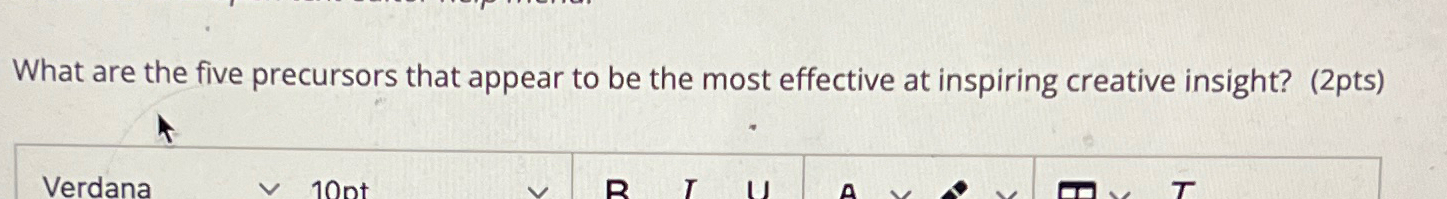 Solved What are the five precursors that appear to be the | Chegg.com
