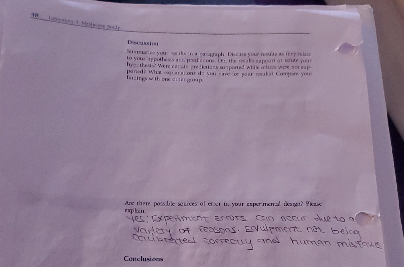 Solved Table 4 trial I ( wherm Trial (tum) movement the | Chegg.com