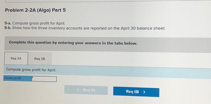 Problem 2-2A (Algo) Computing and recording job | Chegg.com