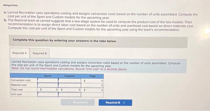 Solved Problem 6-71 (Algo) Operations Costing and Two-Stage | Chegg.com