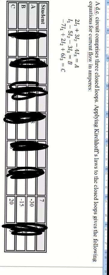 Ad.c. circuit comprises three closed loops. Applying | Chegg.com