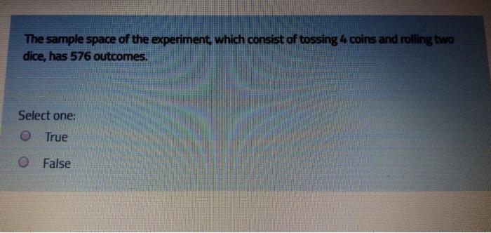 Solved The sample space of the experiment which consist of | Chegg.com