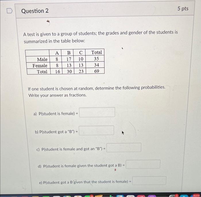 Solved A single die rolled. Find the probability of each of | Chegg.com