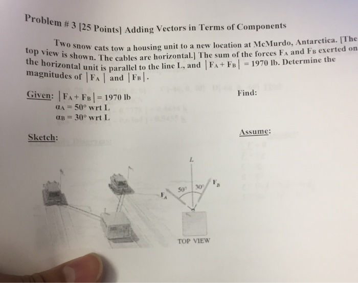 Solved Problem 3 25 Points 3 25 Points Adding Vectors 5661