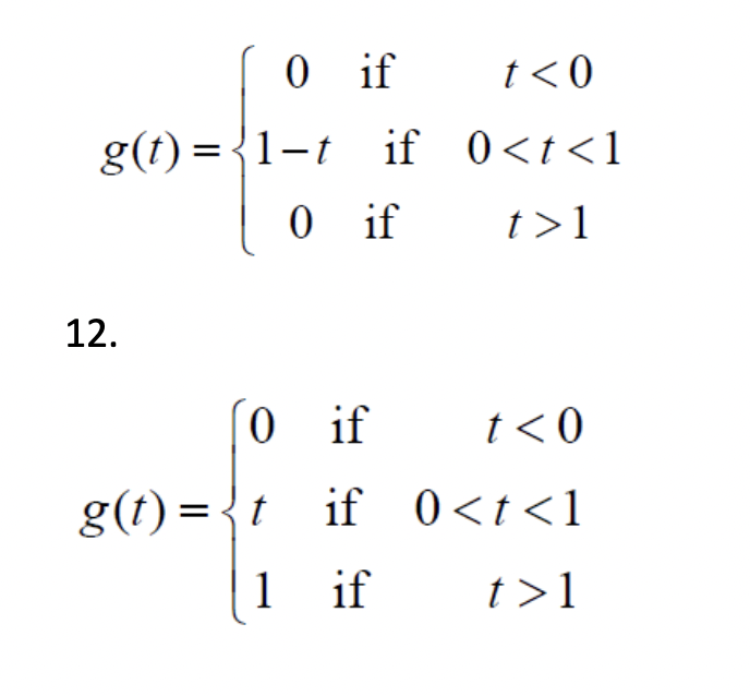 Solved for both problems: (a) ﻿Express the signal in terms | Chegg.com