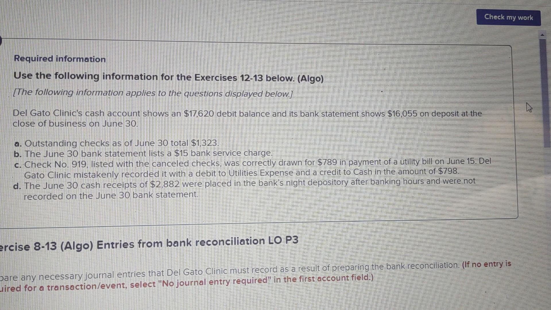 Solved Required information Use the following information | Chegg.com