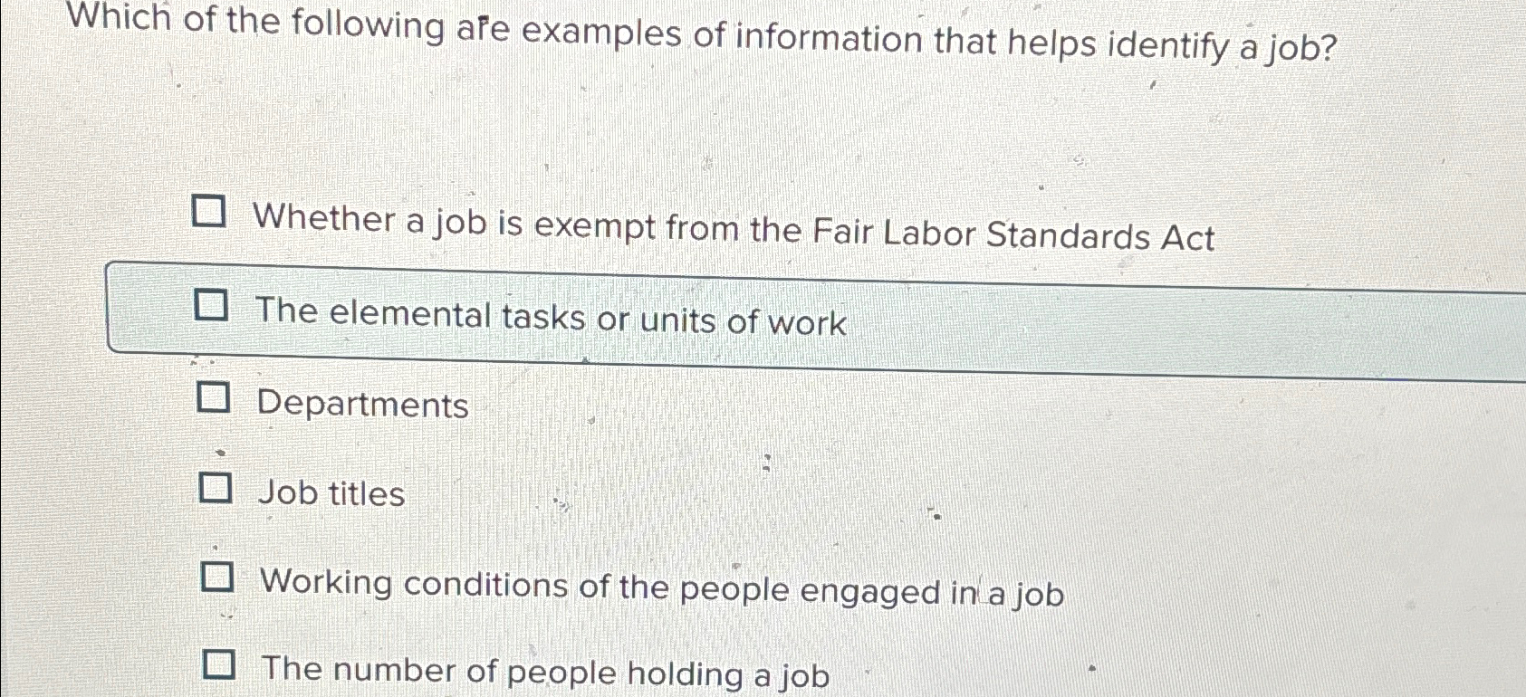 Solved Which of the following afe examples of information | Chegg.com