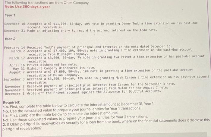 Solved Use those calculated values to prepare your journal | Chegg.com