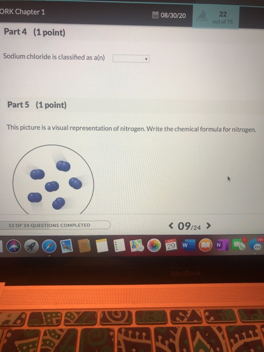 Solved out of 75 NEWORK Chapter 1 08/30/20 22 | Chegg.com Solved out of 75 NEWORK Chapter 1 08/30/20 22 | Chegg.com