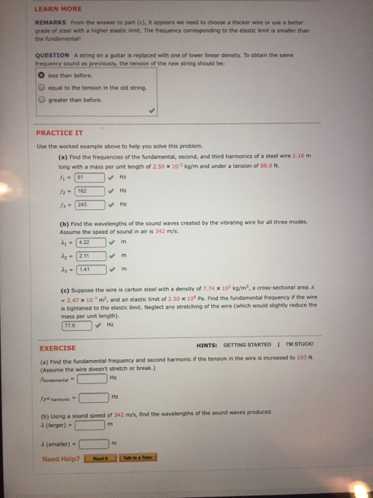 Solved EXERCISE HINTS: GETTING STARTED I I'M STUCK! (a) Find | Chegg.com