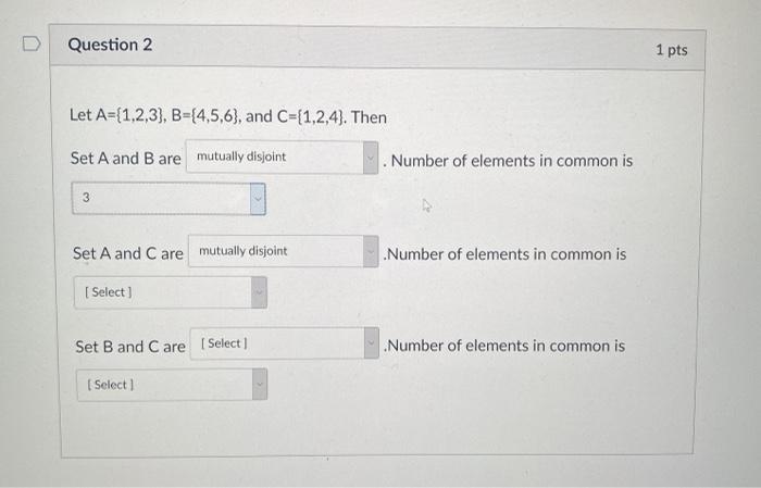 Solved Question 2 1 pts Let A={1,2,3), B={4,5,6), and | Chegg.com