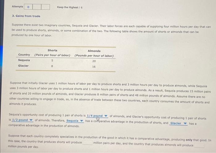 Solved Suppose there exist two imaginary countries, Sequola | Chegg.com