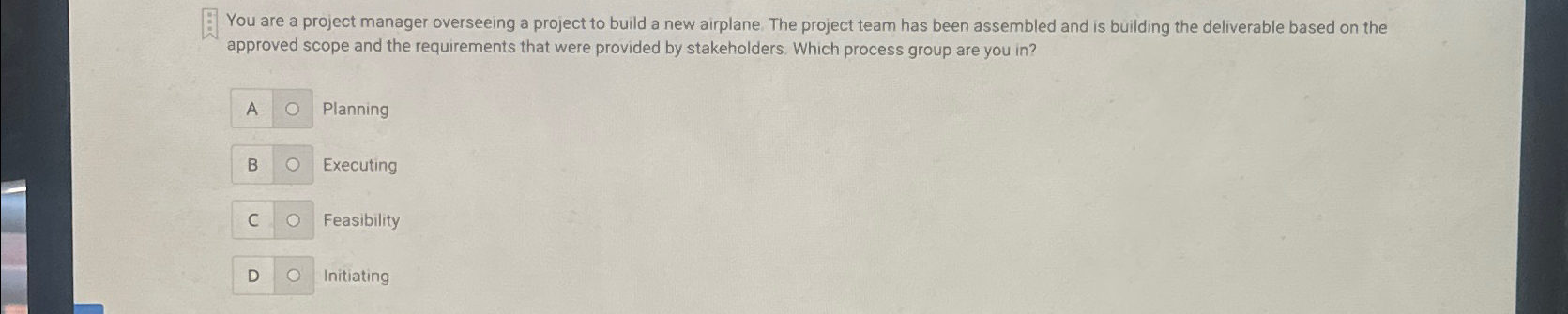 Solved You are a project manager overseeing a project to | Chegg.com