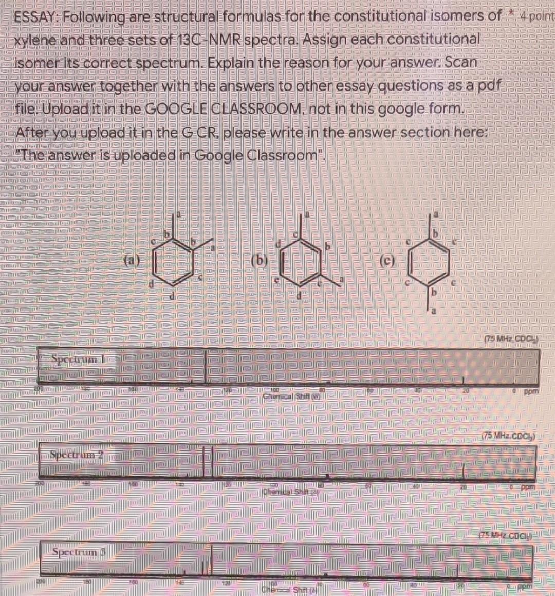 Solved Use the given data of 13C-NMR to answer the following | Chegg.com Solved Use the given data of 13C-NMR to answer the following | Chegg.com
