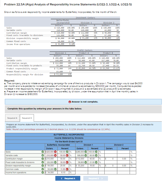 Solved Problem 225A (Algo) ﻿Analysis of Responsibility | Chegg.com