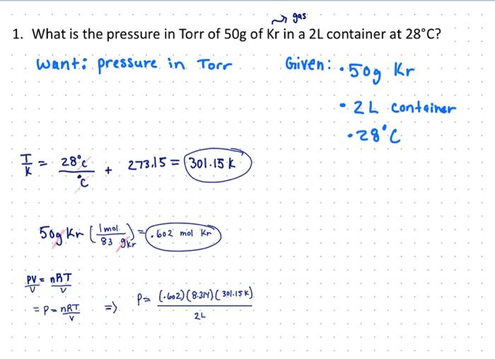 Solved Hello this is a physical chemistry Q. im confused on | Chegg.com