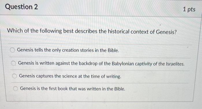 Which of the following best describes the historical | Chegg.com