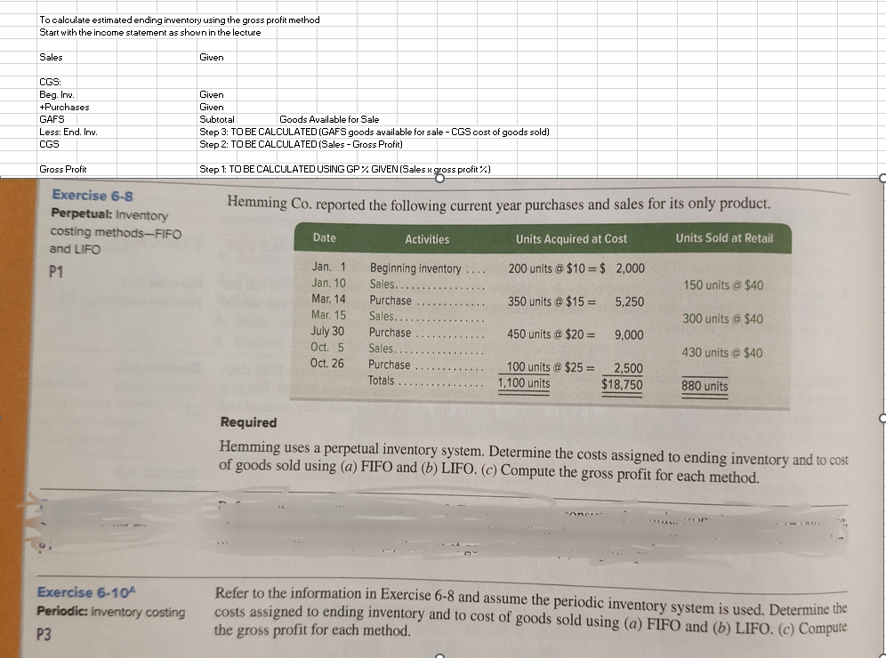 Solved Refer to the information in exercise 6-8 ﻿and assume | Chegg.com