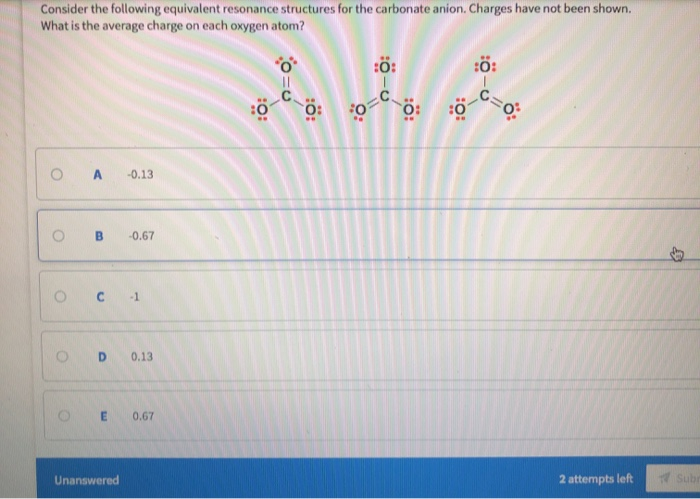 Solved Consider the following equivalent resonance | Chegg.com