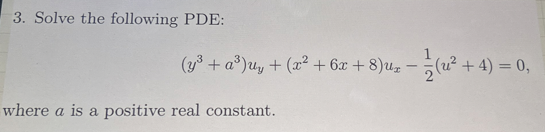 Solved Solve the following | Chegg.com