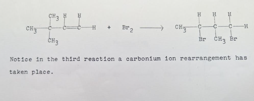 Solved CH3CH3CH3CHCH2 + ﻿Br2Write the mechanism and how and | Chegg.com