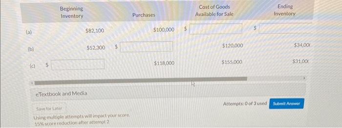 Solved eTextbook and Media Attempts: 0 of 3 used Submit | Chegg.com