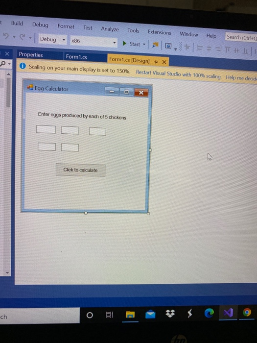 Solved Eggs Interactive (EggsinteractiveGUI.zip) Write a GUI | Chegg.com