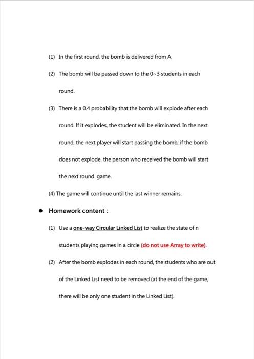 Solved Data Structure Assignment \#2 - Purpose of operation | Chegg.com