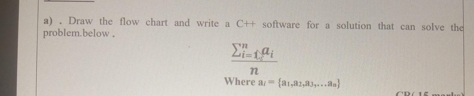 Solved Write a C++ program that can solve the equation below | Chegg.com