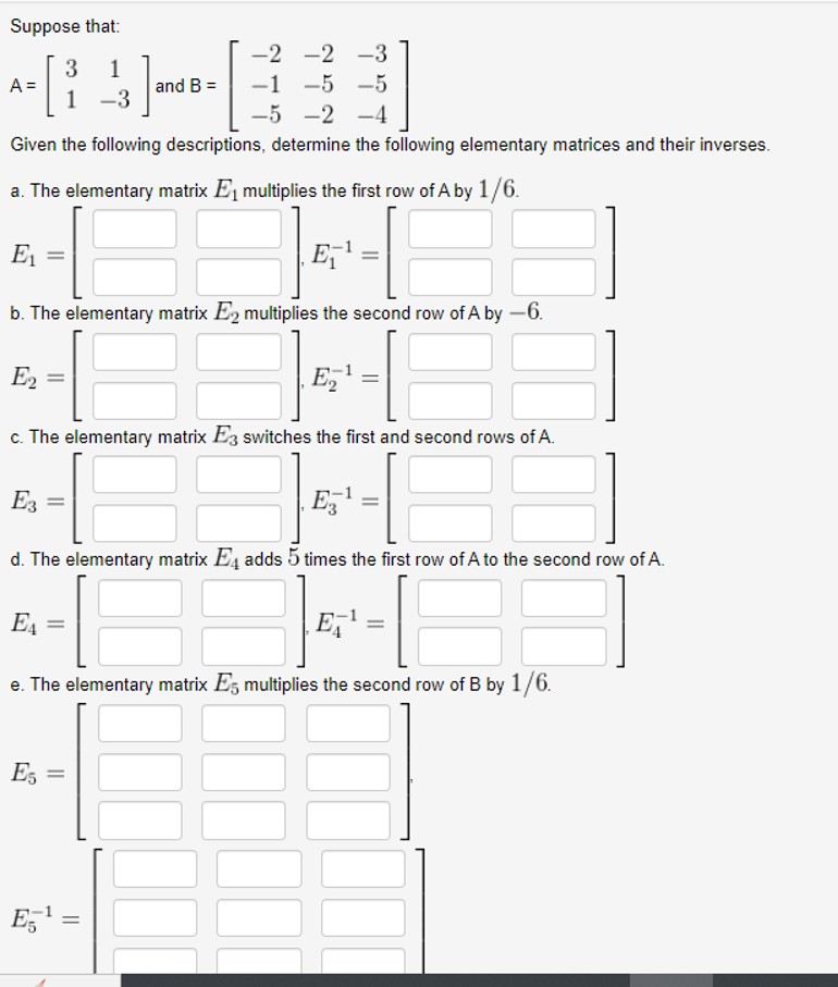 Solved Suppose that:A=[311-3] ﻿and | Chegg.com