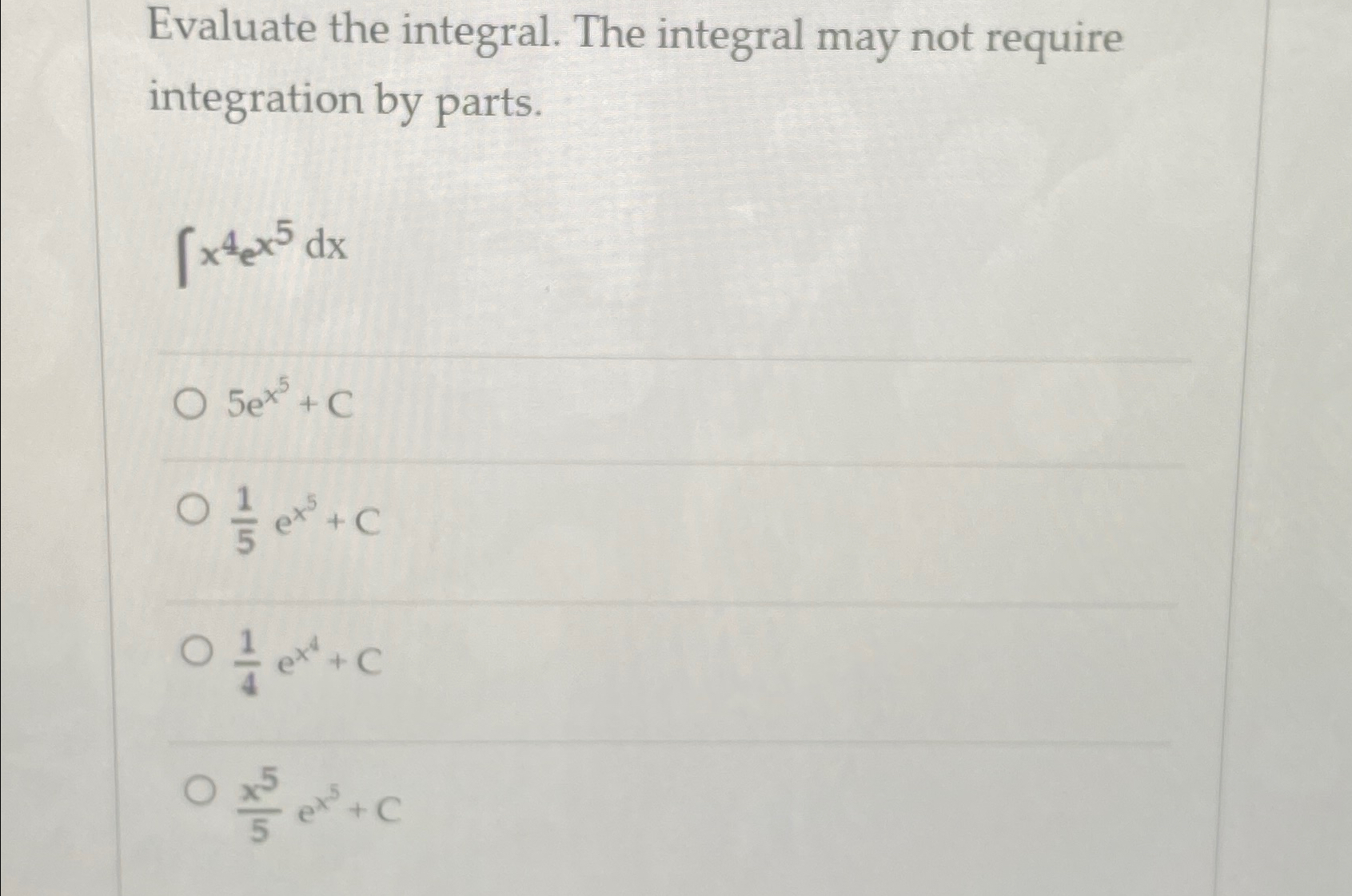Solved Evaluate the integral. The integral may not require | Chegg.com