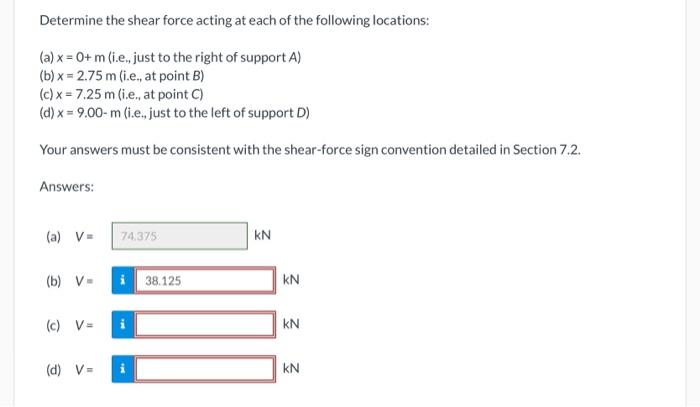 Solved Use discontinuity functions to develop the load | Chegg.com
