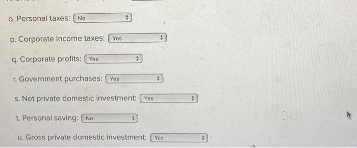 Solved Identify which of the following measures are used to | Chegg.com